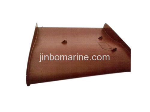 Fishtail rudder, Buy Marine Rudder from China Manufacturer - JINBO MARINE